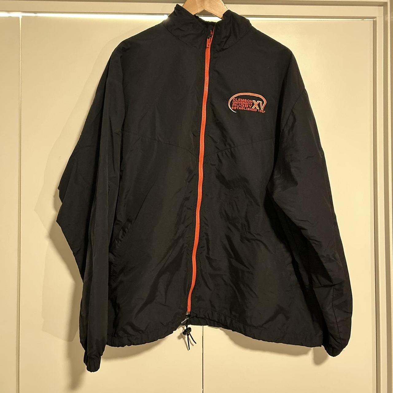 Vintage Clemson rugby jacket #vintage #Clemson... - Depop