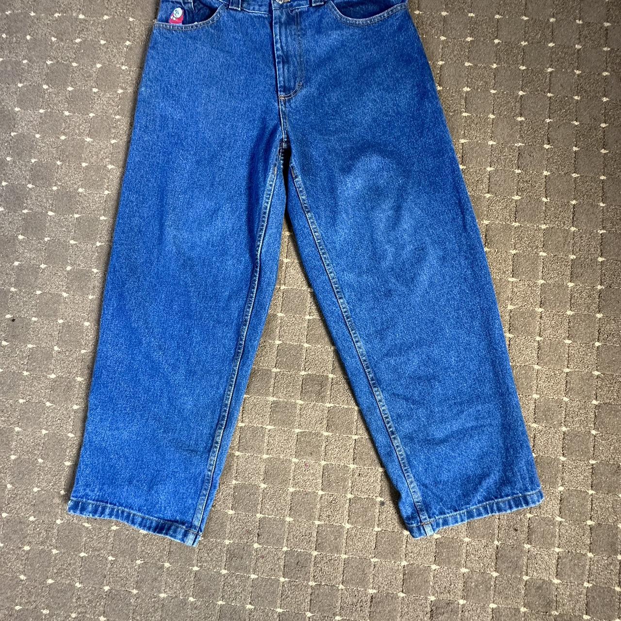 Polar Skate Co Men's Navy Jeans | Depop