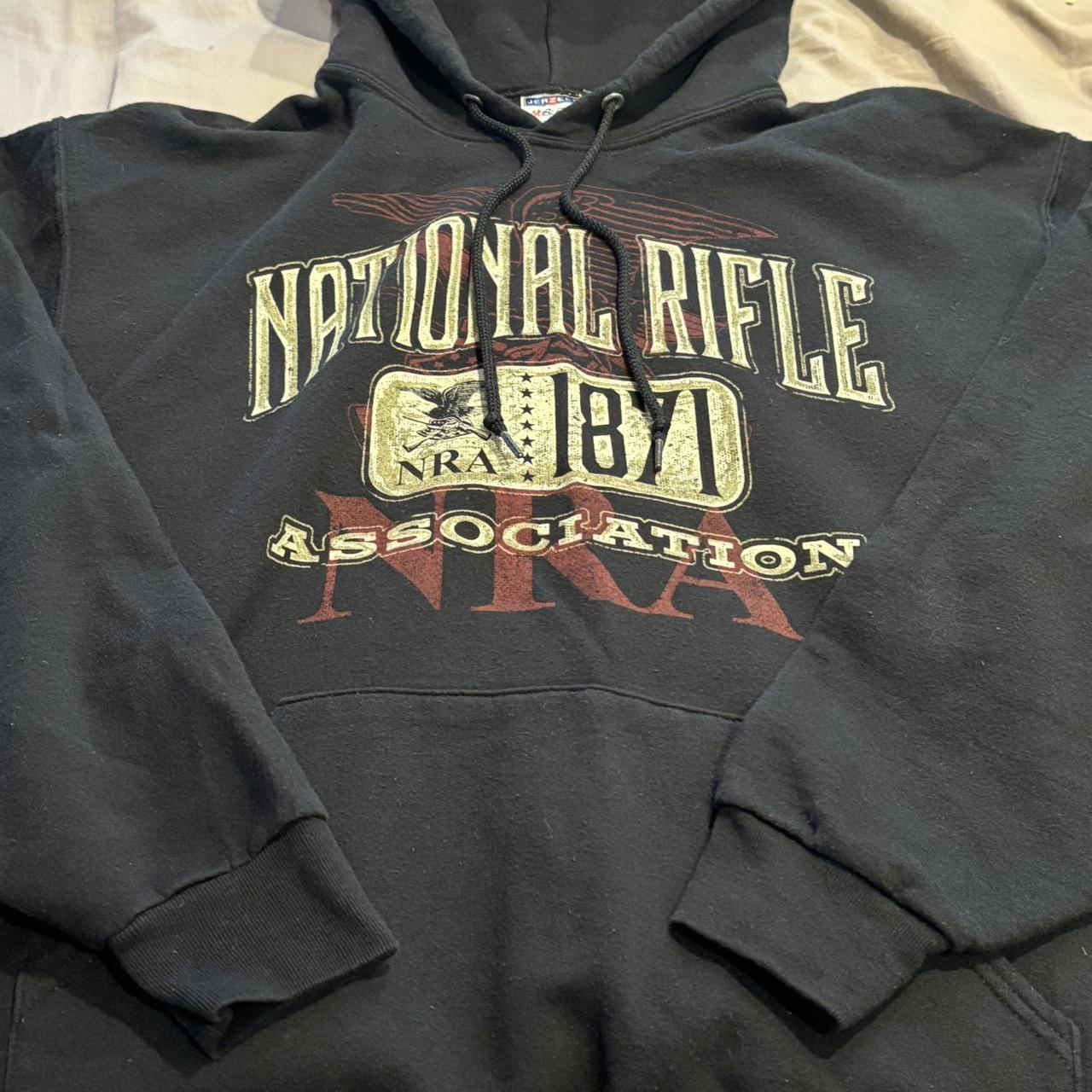 NRA. national rifle association hoodie for men’s in... - Depop