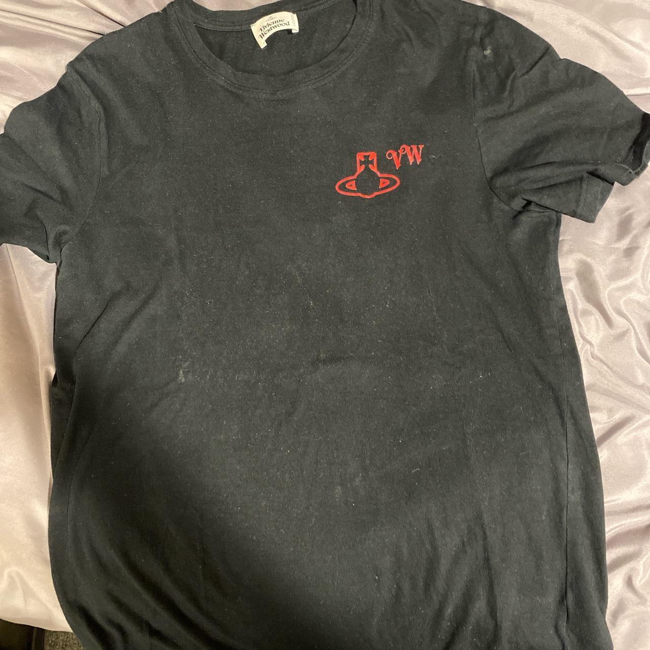 Vivienne Westwood tee in medium going cheap. Size... - Depop