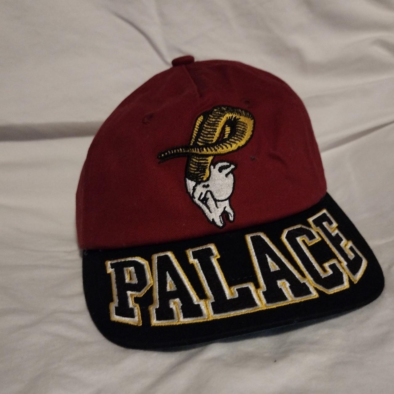 Palace hat #palace #red #hat - Depop
