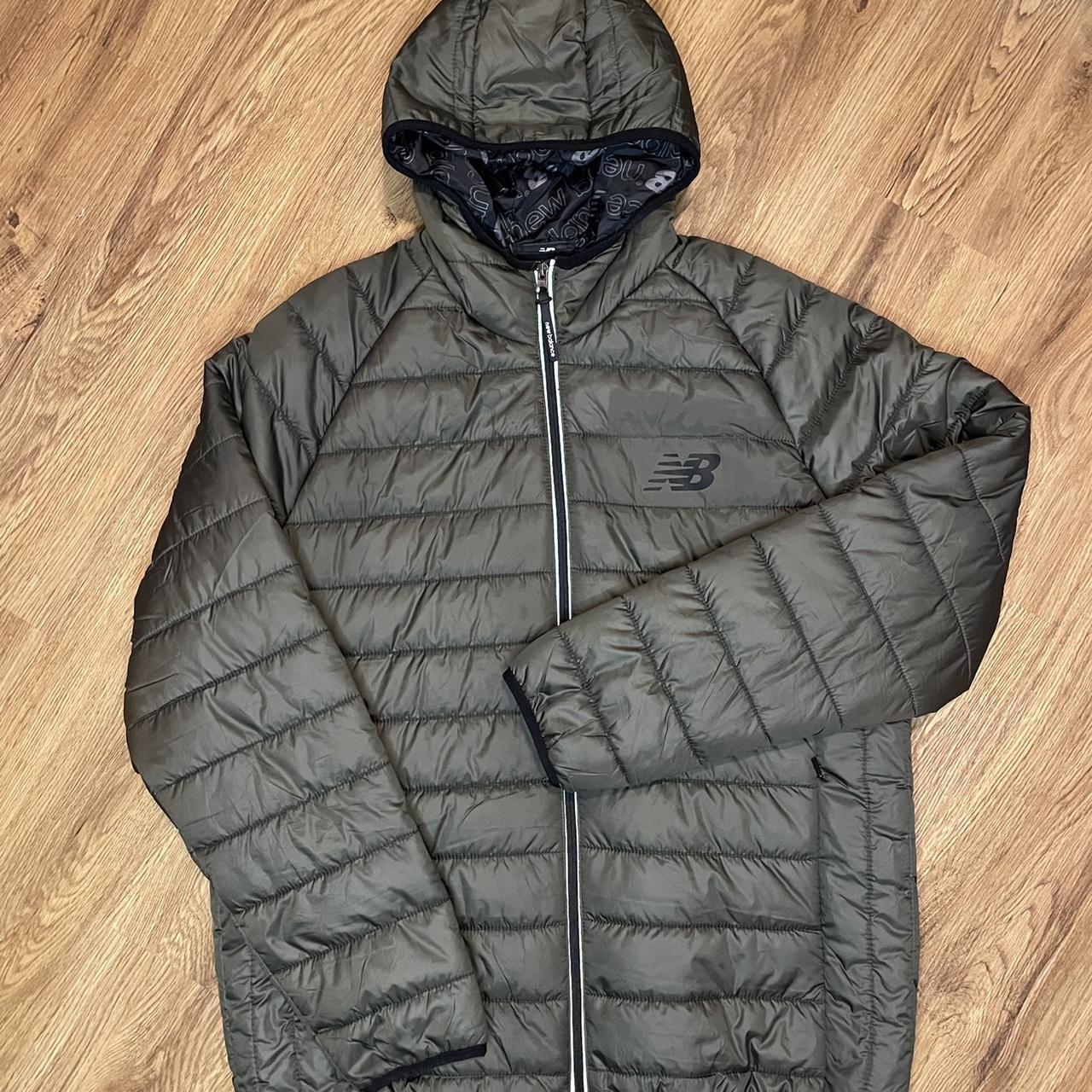 New Balance puffer jacket Size L Worn 2x still... | Depop