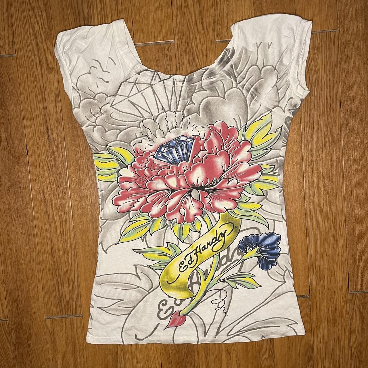 Ed Hardy Women's Shirt | Depop