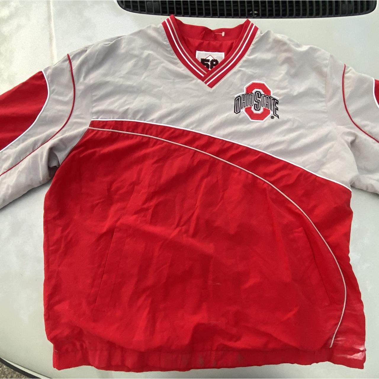 Ohio state buckeyes windbreaker Size XL #vintage... - Depop