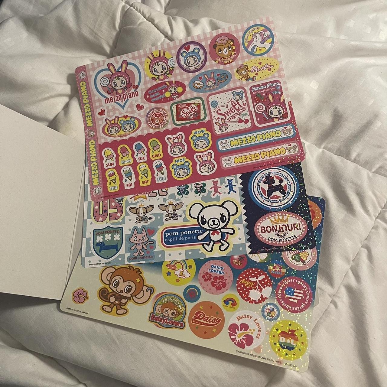 Rare 8x5.5in Mezzo Piano Holographic Sparkle Sticker... - Depop