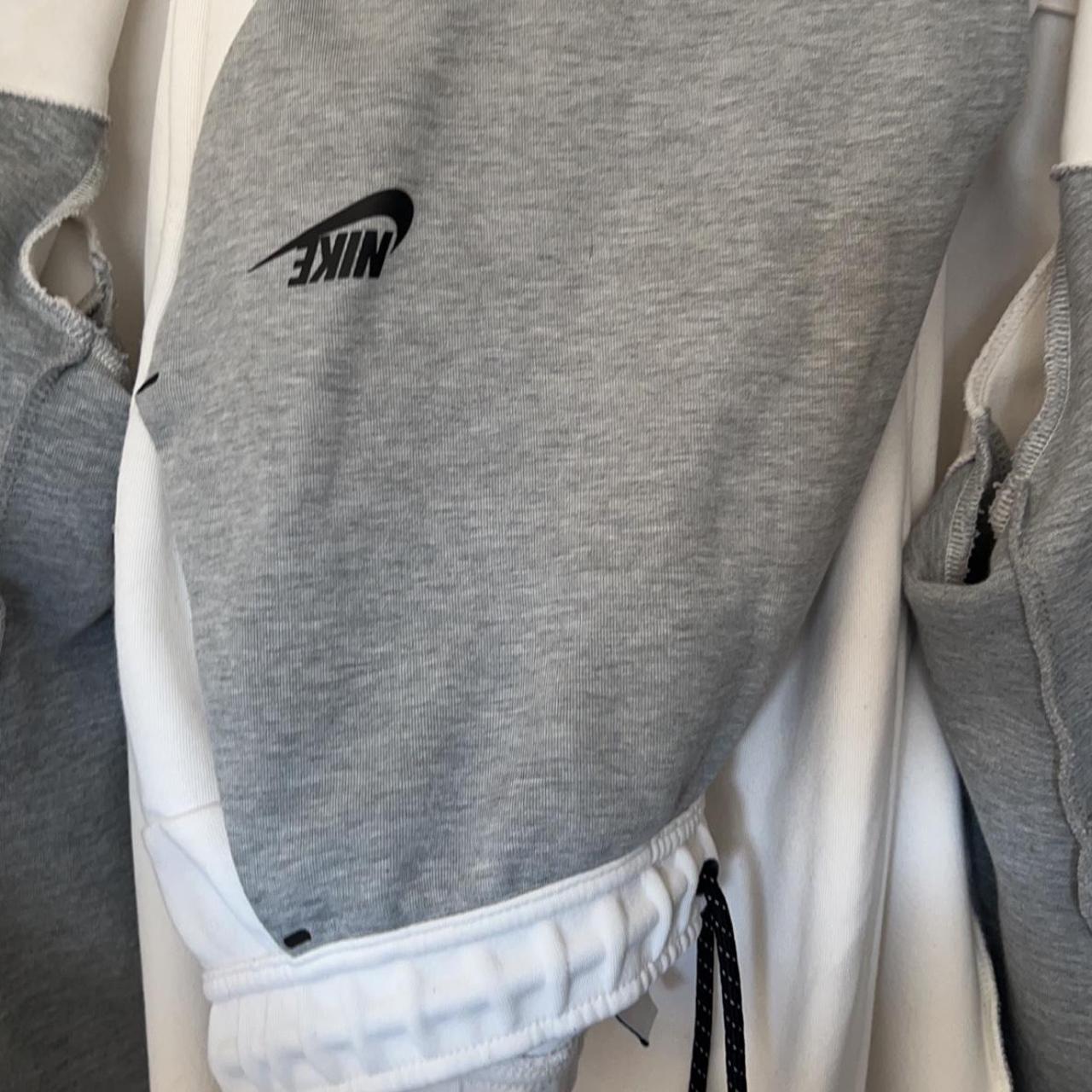 2 tone Nike tech fleece. Zip on the jacket has... - Depop