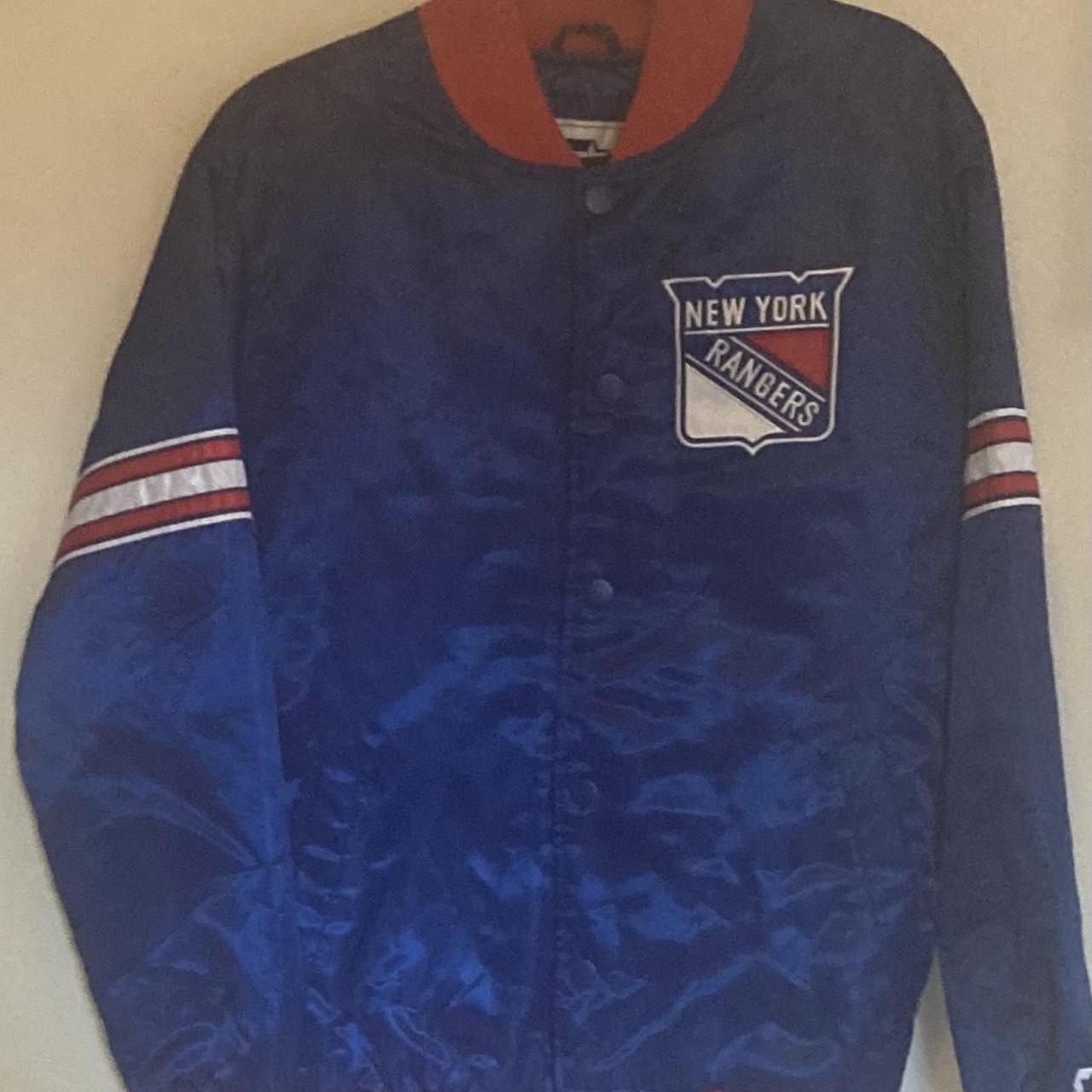 True rare vintage New York Rangers official Starter... - Depop