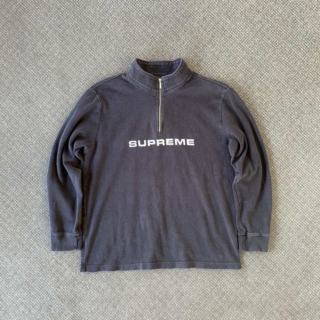Supreme Quarter Zip Jacket Vintage (Y2K) 2000’s... - Depop
