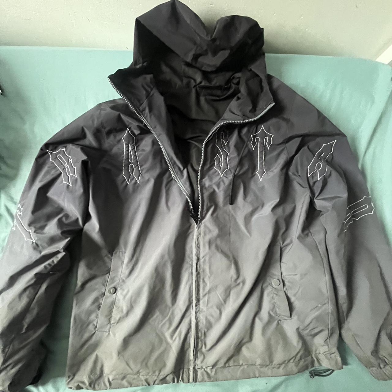 Trapstar windbreaker in good condition authentic... - Depop