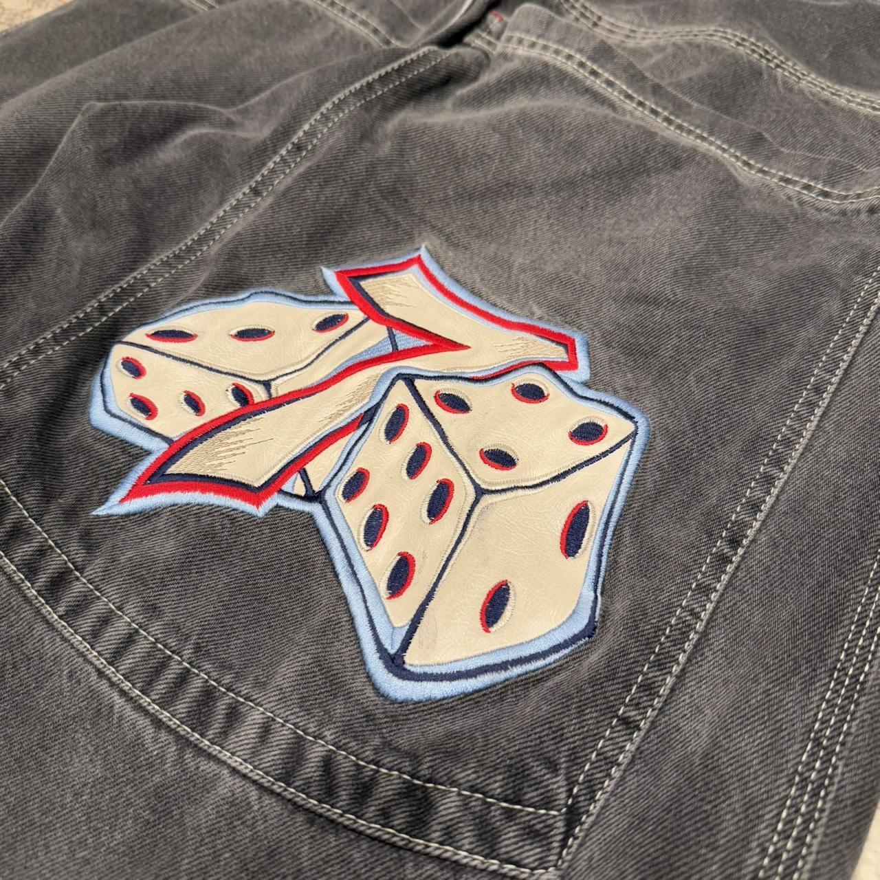 black jnco 7 dice SOLD FOR 900 IRL post up for... | Depop
