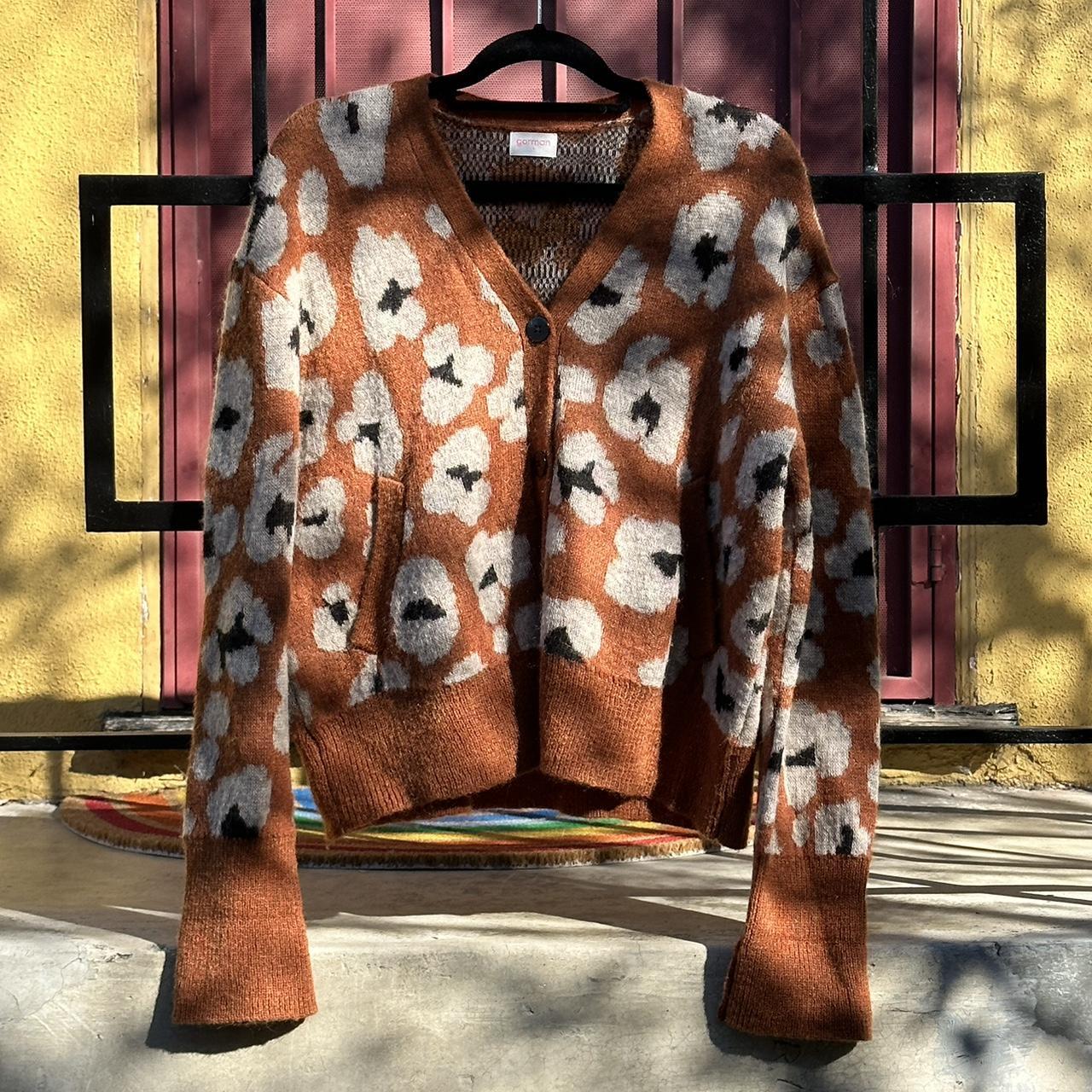 Brand Gorman Size L Mohair, Wool, Nylon Color kind... - Depop