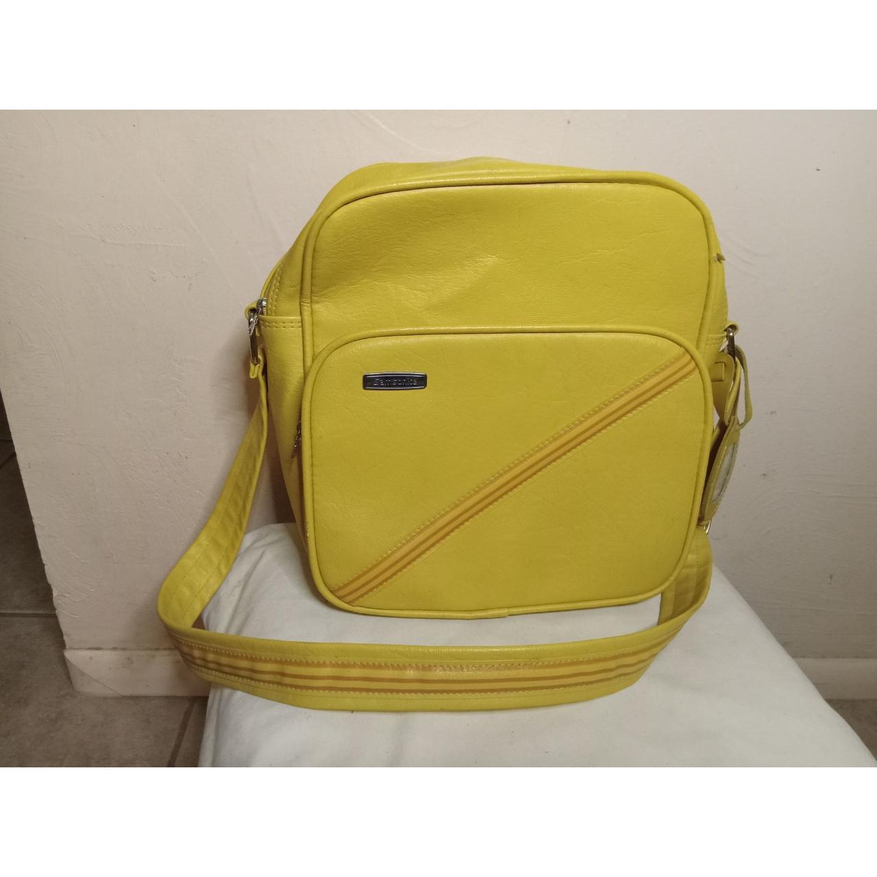 Vintage Samsonite Concord Carry-on Bag Mustard... - Depop