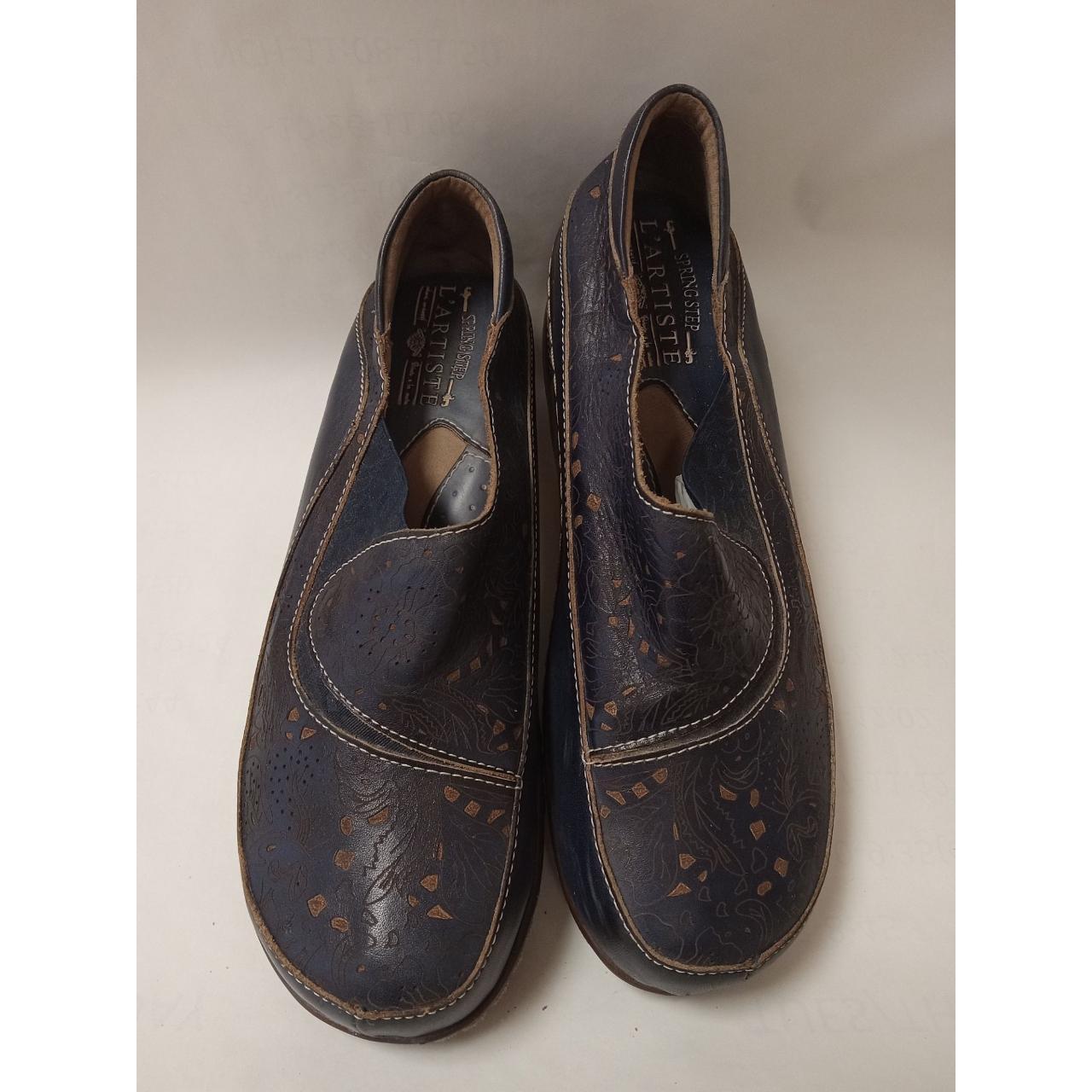 Spring Step Women's Blue Footwear | Depop