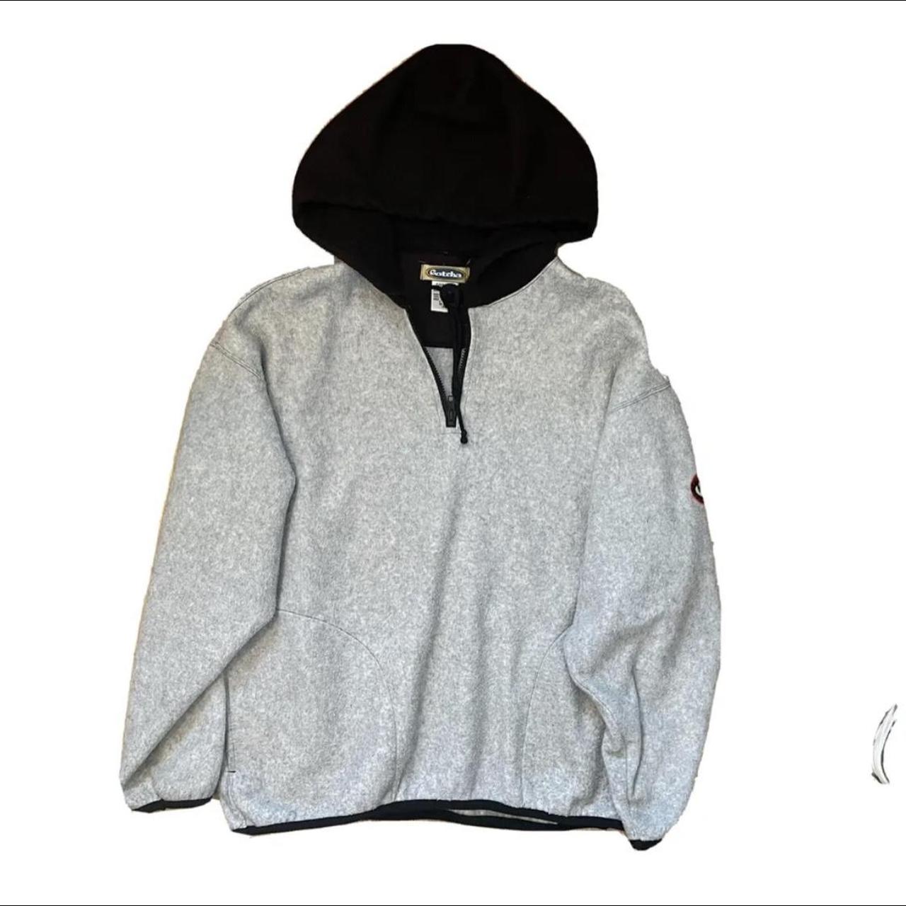 Vintage Gotcha Anorak Hoodie Sweater 90s Surf Skate... - Depop