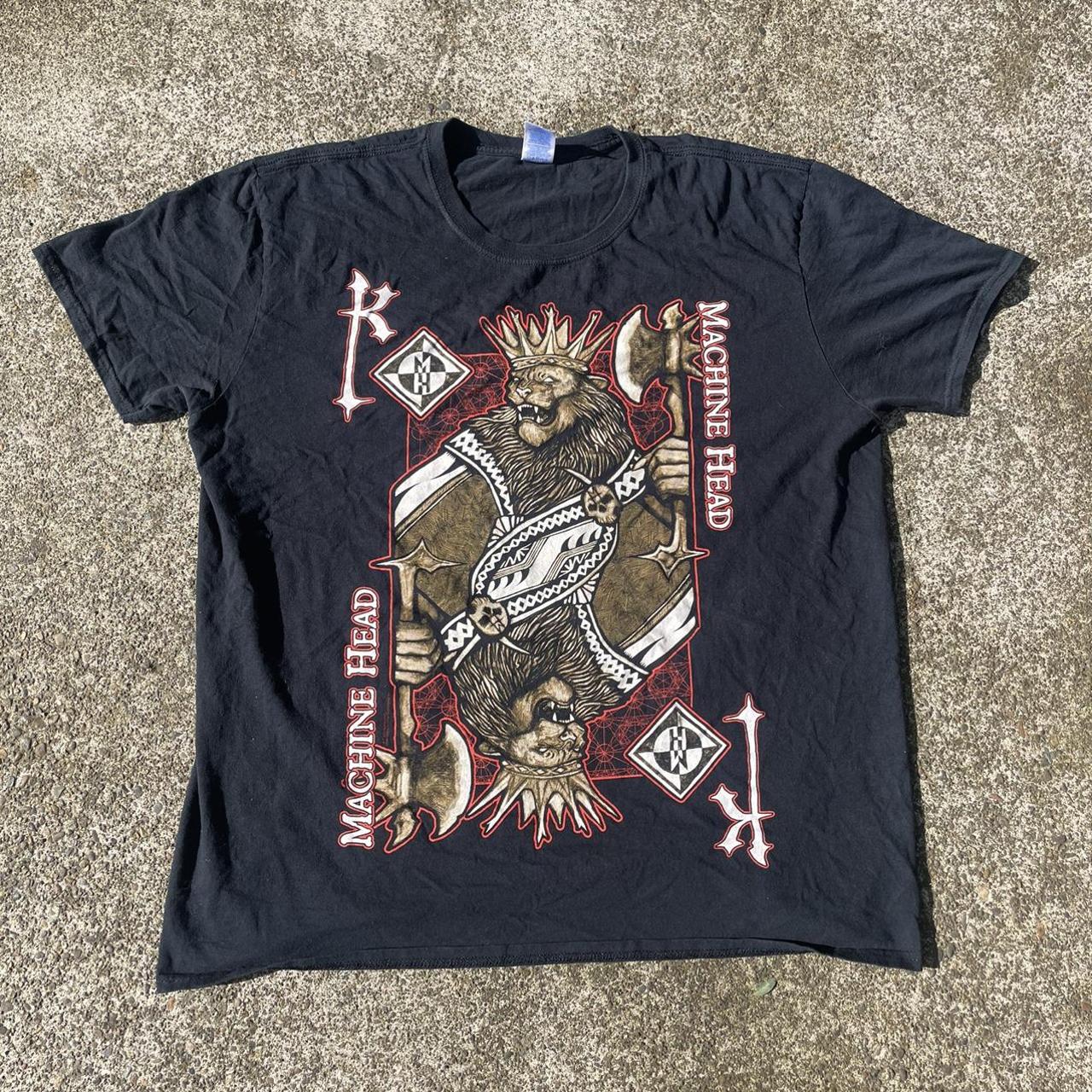 Y2K MACHINE HEAD KING OF DIAMONDS BAND TSHIRT #y2k... - Depop