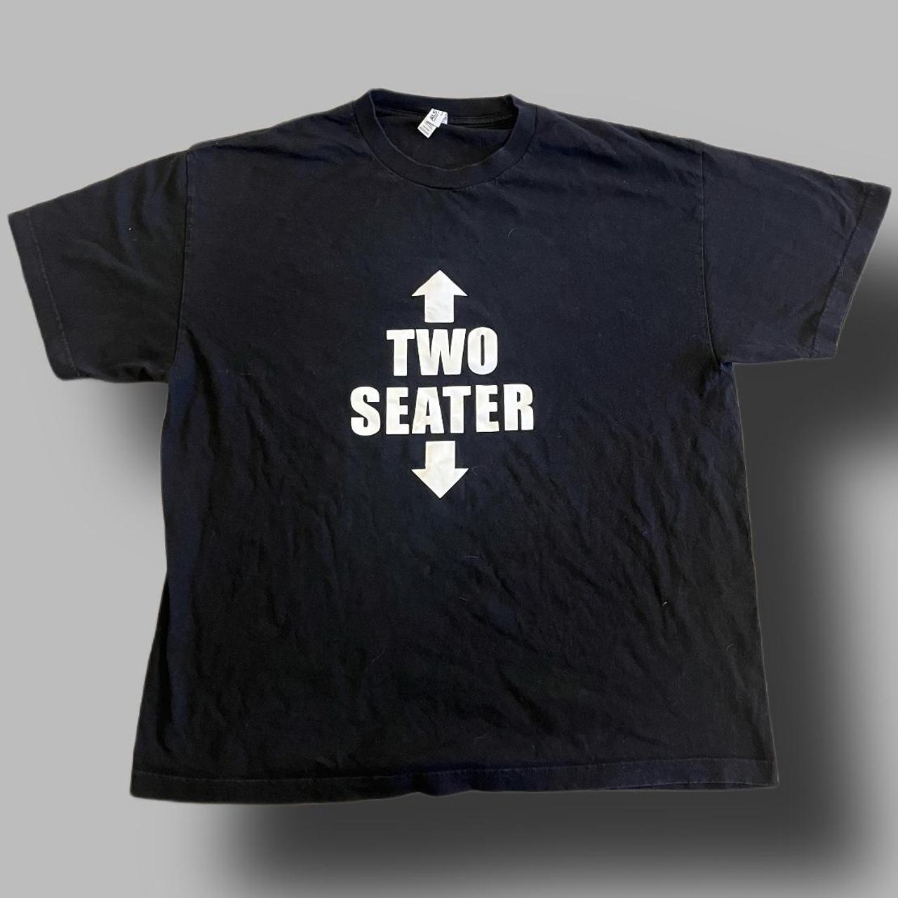 Funny Two Seater Tshirt •Size 2xl true to... - Depop