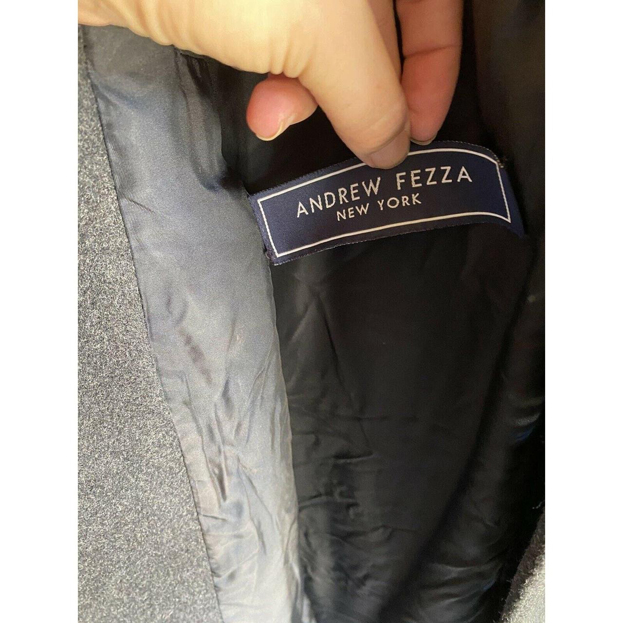 Andrew Fezza Fusion Winter Coat Men's Cashmere Blend... | Depop