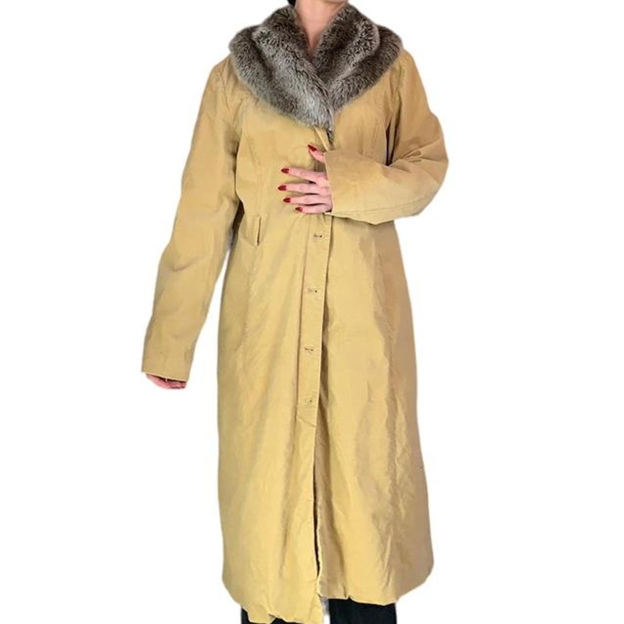 Women's Tan Coat | Depop