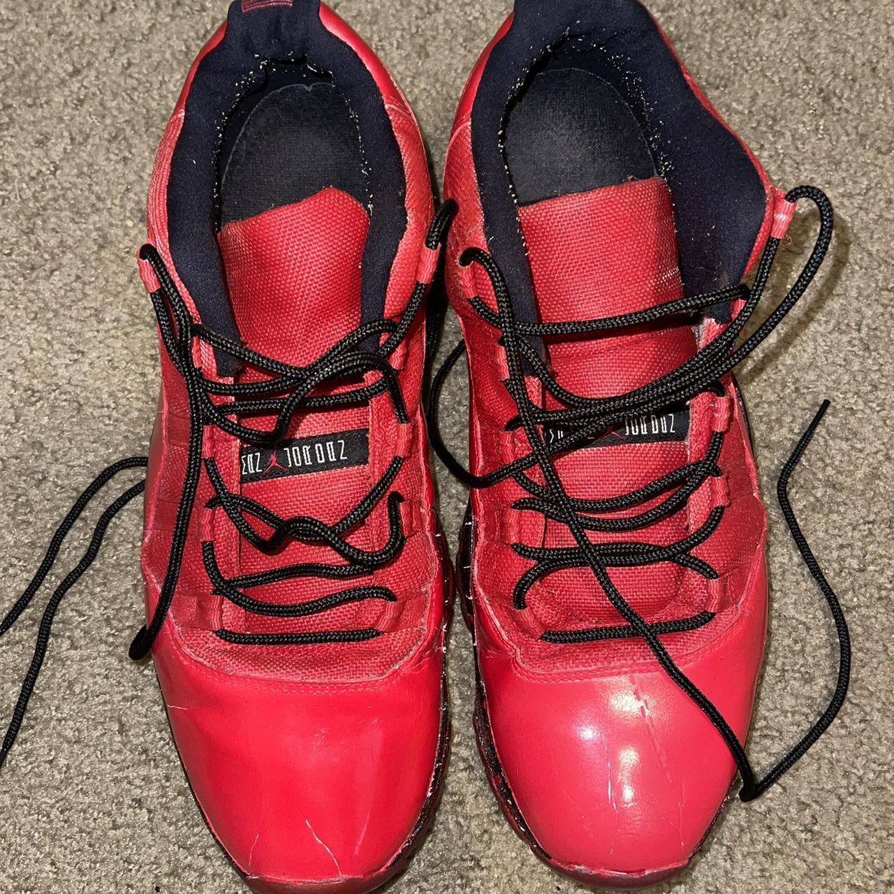 Custom Cherry Bottom 11 Lows Size 14 Authentic Depop