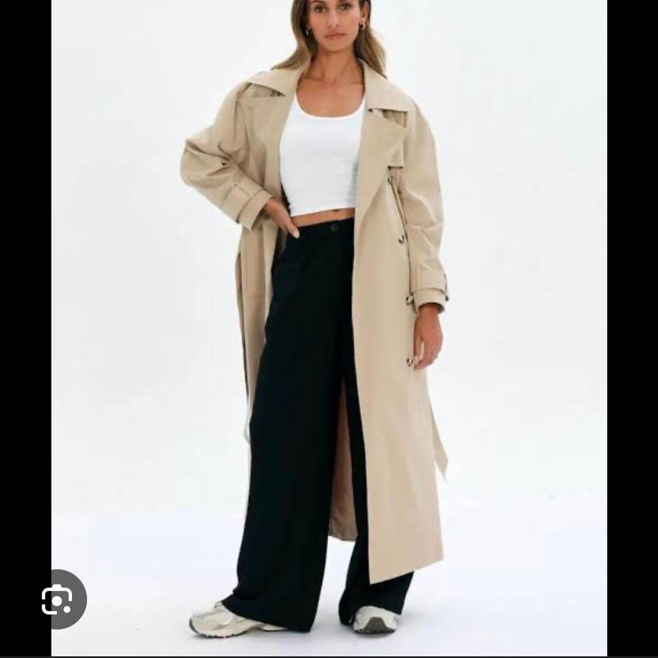 GLASSONS TRENCH COAT !! Size 8 like new #trenchcoat... - Depop