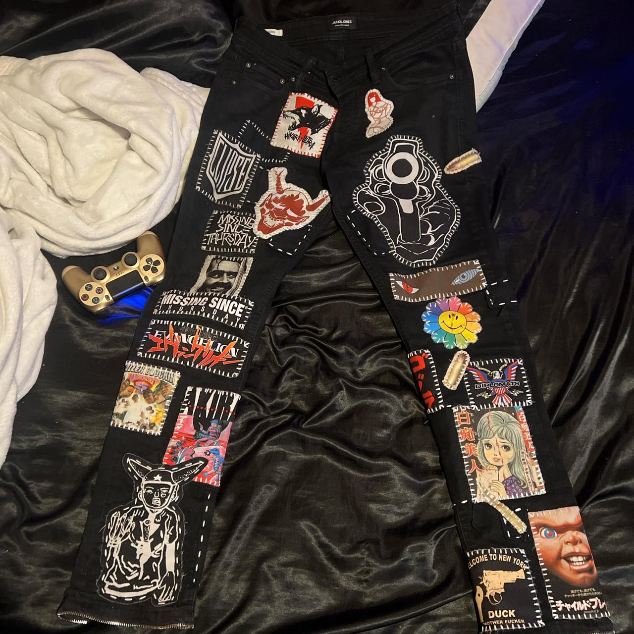 MST Patch Jeans | Don’t wear them enough tbh because... - Depop