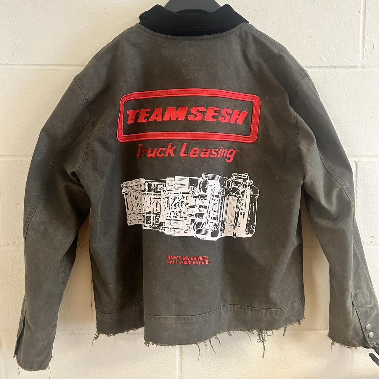 TEAMSESH Truck Leasing Jacket *RARE* *FLAWLESS... - Depop