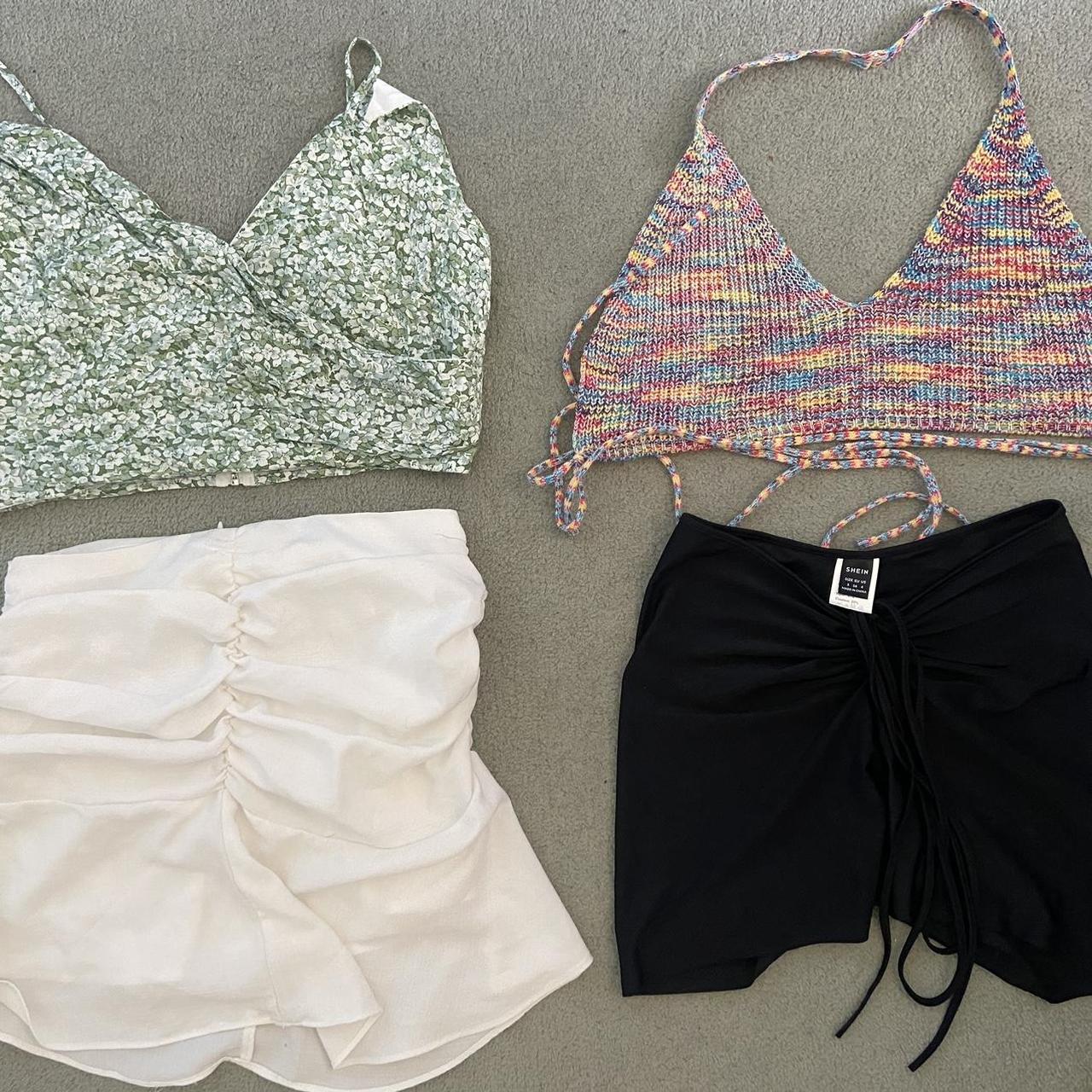 Shein Clothes bundle !! 11 tops 2 pairs of shorts... - Depop