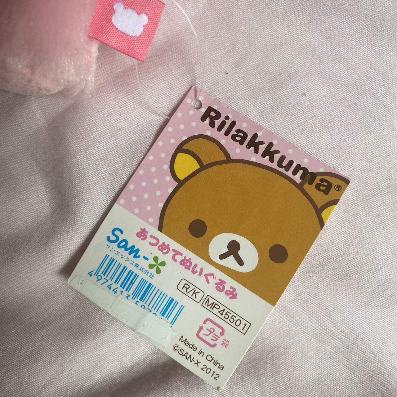 San-X Rilakkuma / Korilakkuma extremely rare pink... - Depop