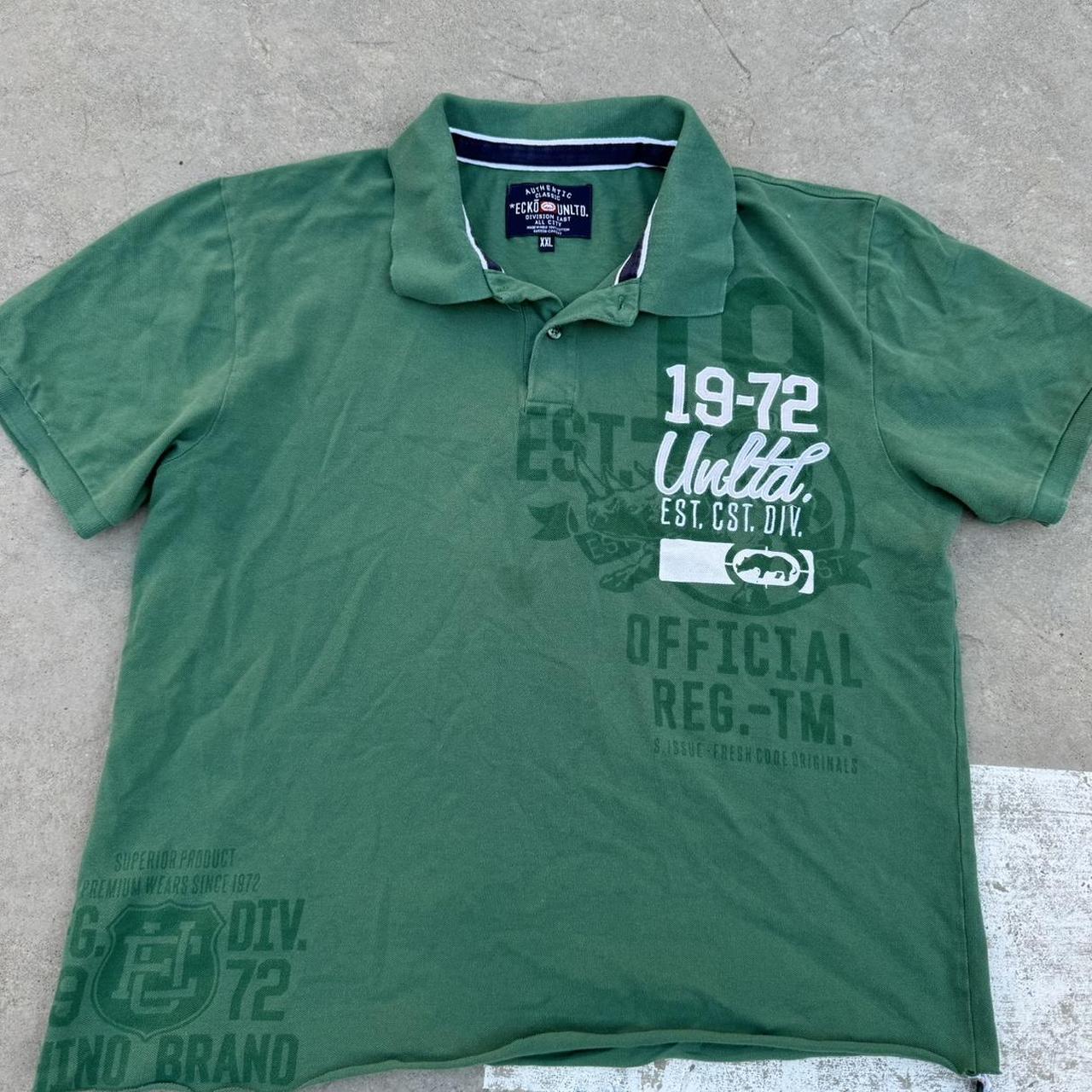Vintage Ucko Unltd Polo Minor stain but it’s right... - Depop