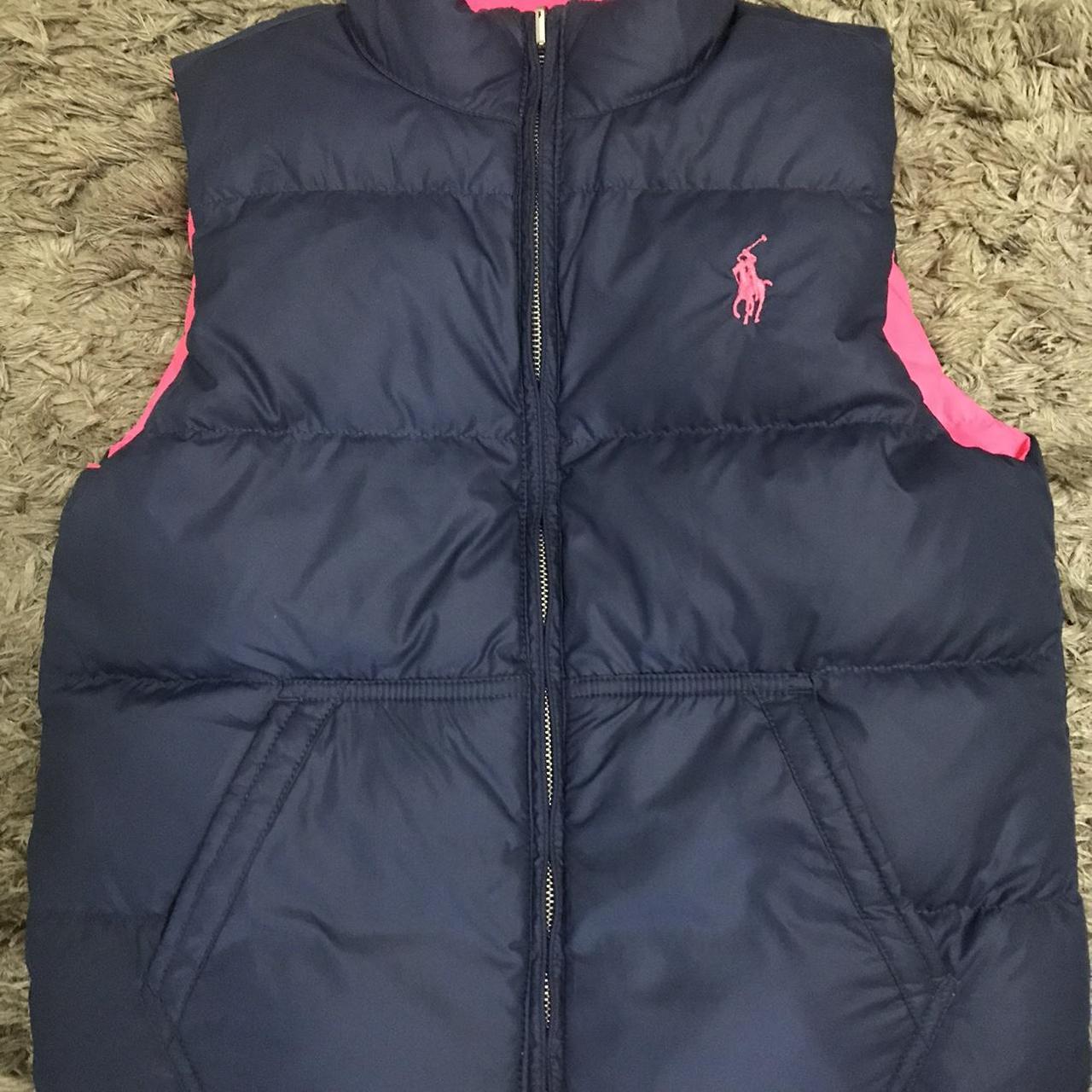 Polo ralph lauren reverse puffer jacket Childs... - Depop
