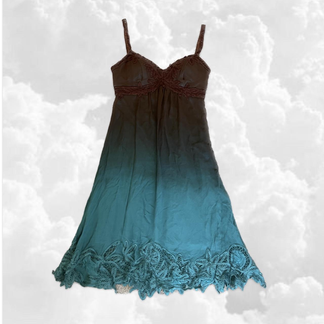 **SUE WONG DRESS** VINTAGE EARLY 00s/ Y2K 100% SILK... - Depop