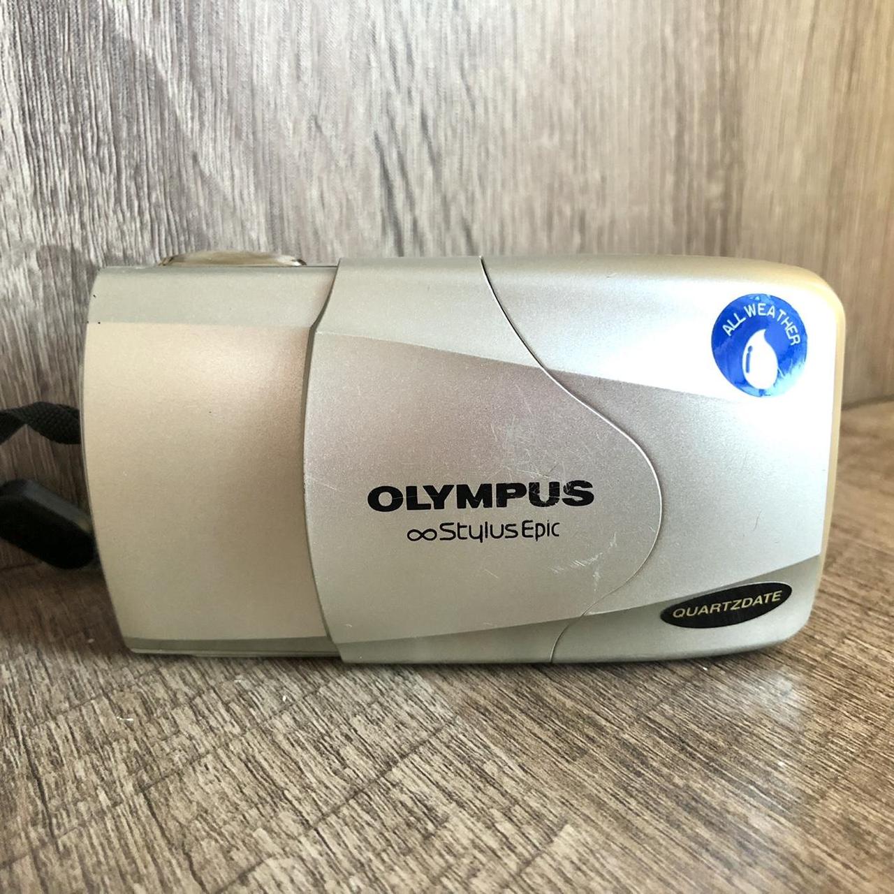 Olympus Gold and Black Cameras-and-accessories | Depop