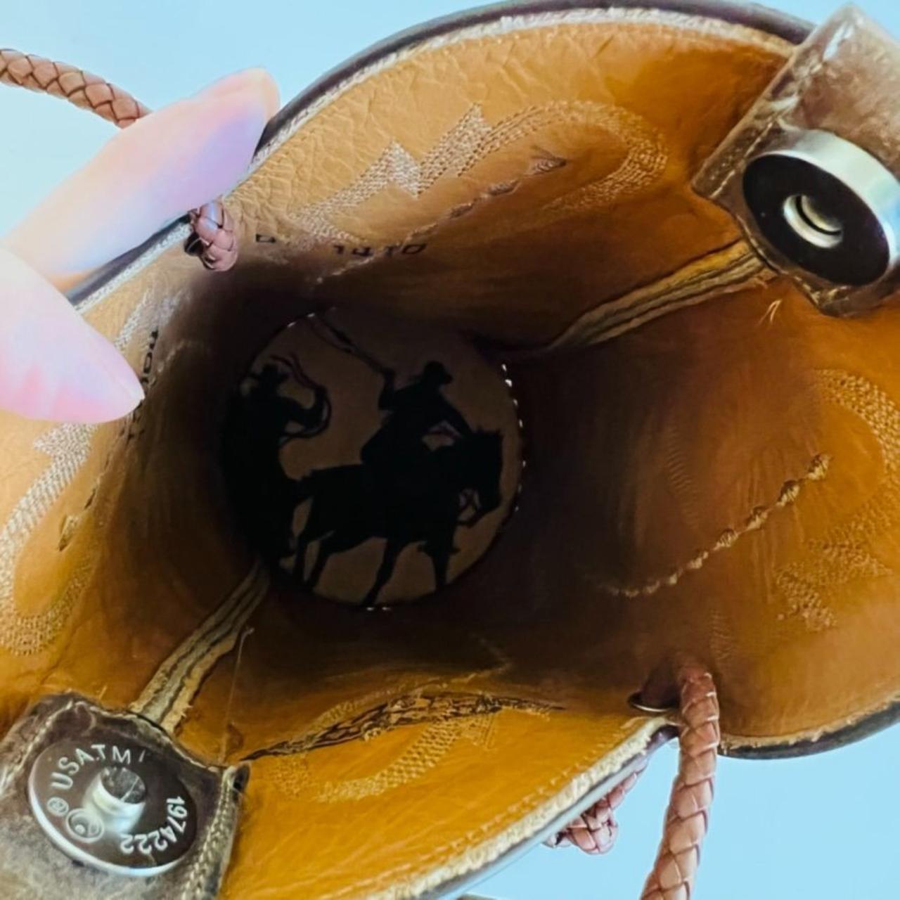 Upcycled Handmade Vintage Western Bucket Shoulder... - Depop