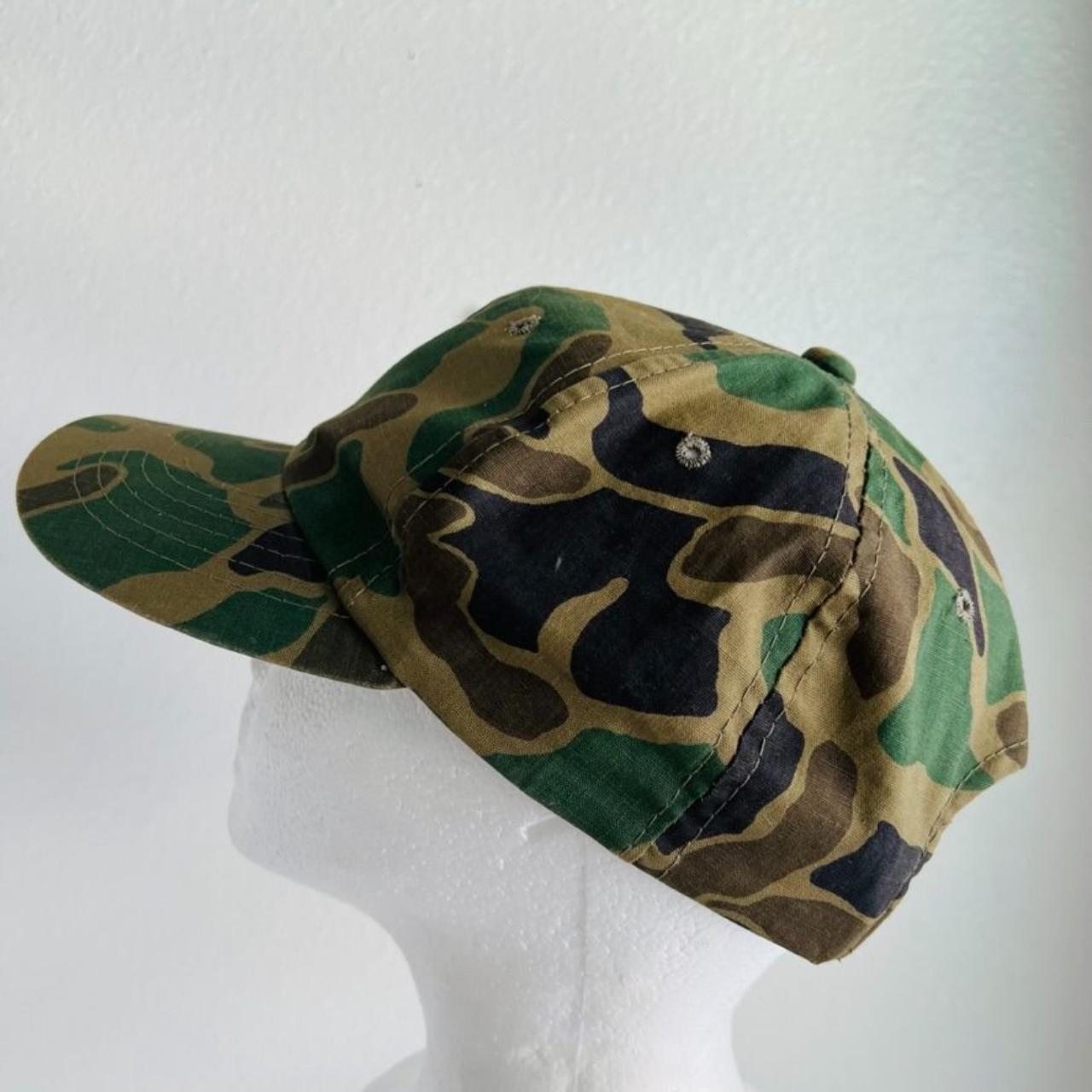 American Vintage Women's Green and Tan Hat | Depop