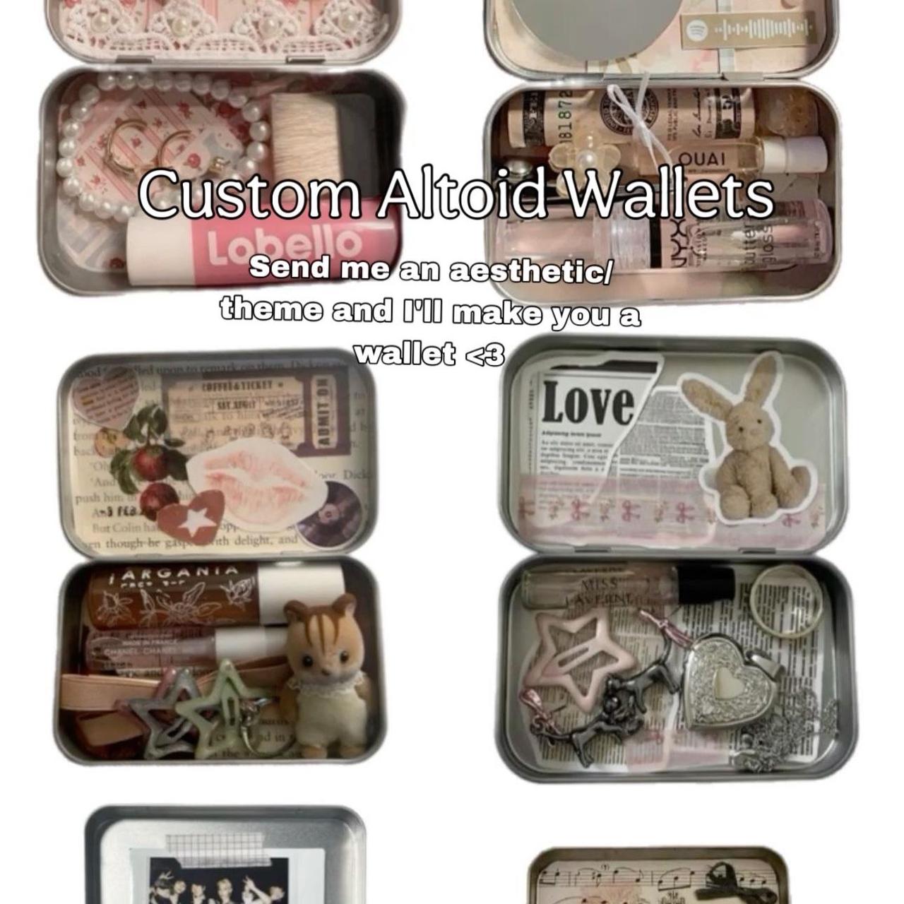 Customizable Altoid wallets handmade #diy #wallet... | Depop