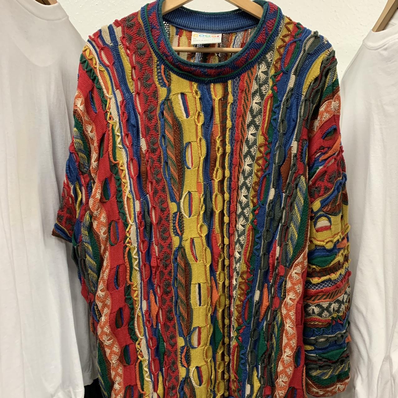 Coogi Sweater Crewneck XL - Depop