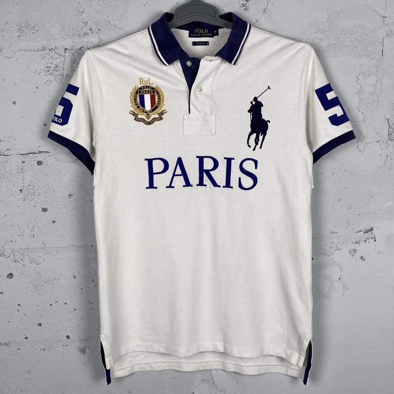 Polo Ralph Lauren Chief Keef Paris Polo Shirt -... - Depop