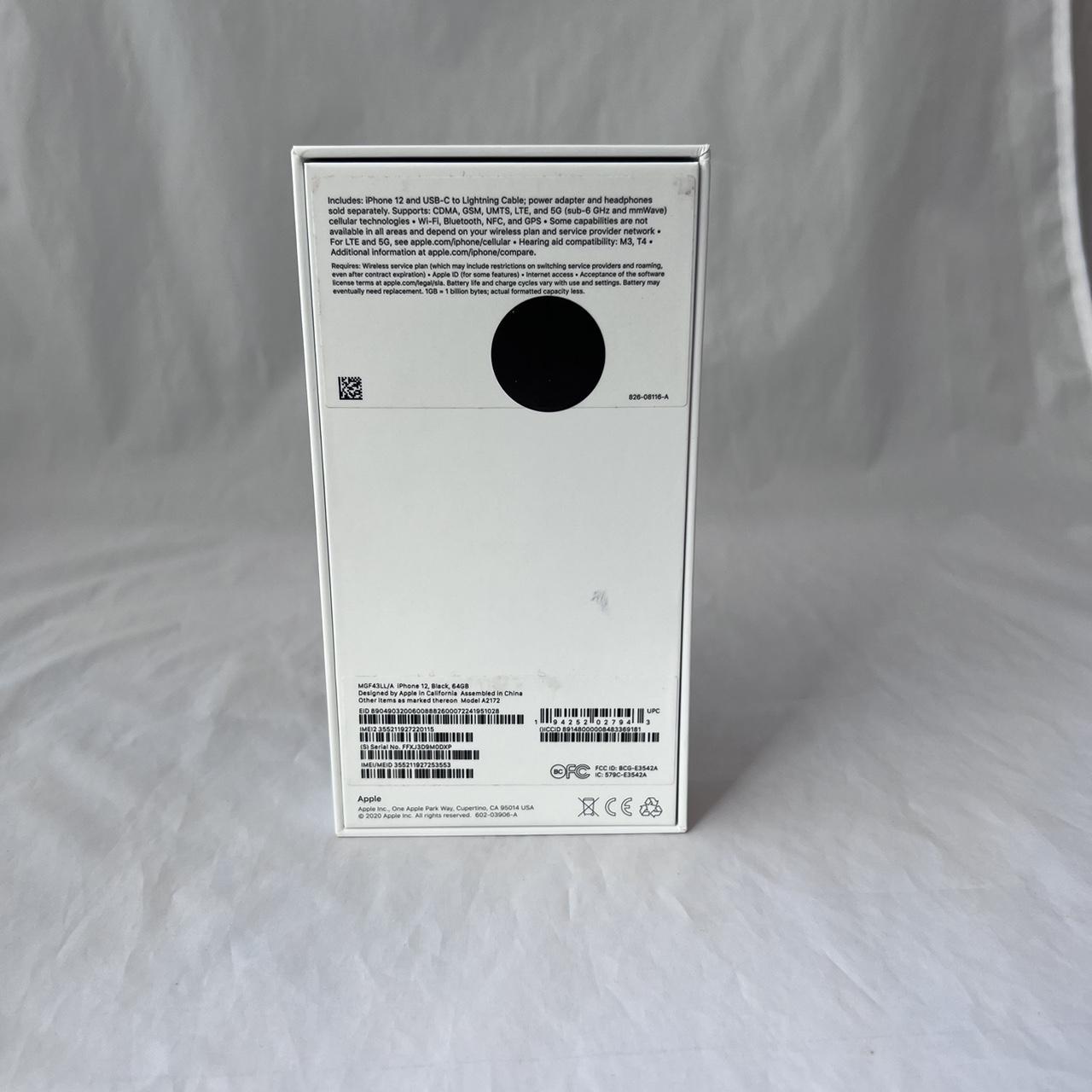 EMPTY iphone box only (NO DEVICE INCLUDED) EMPTY... | Depop