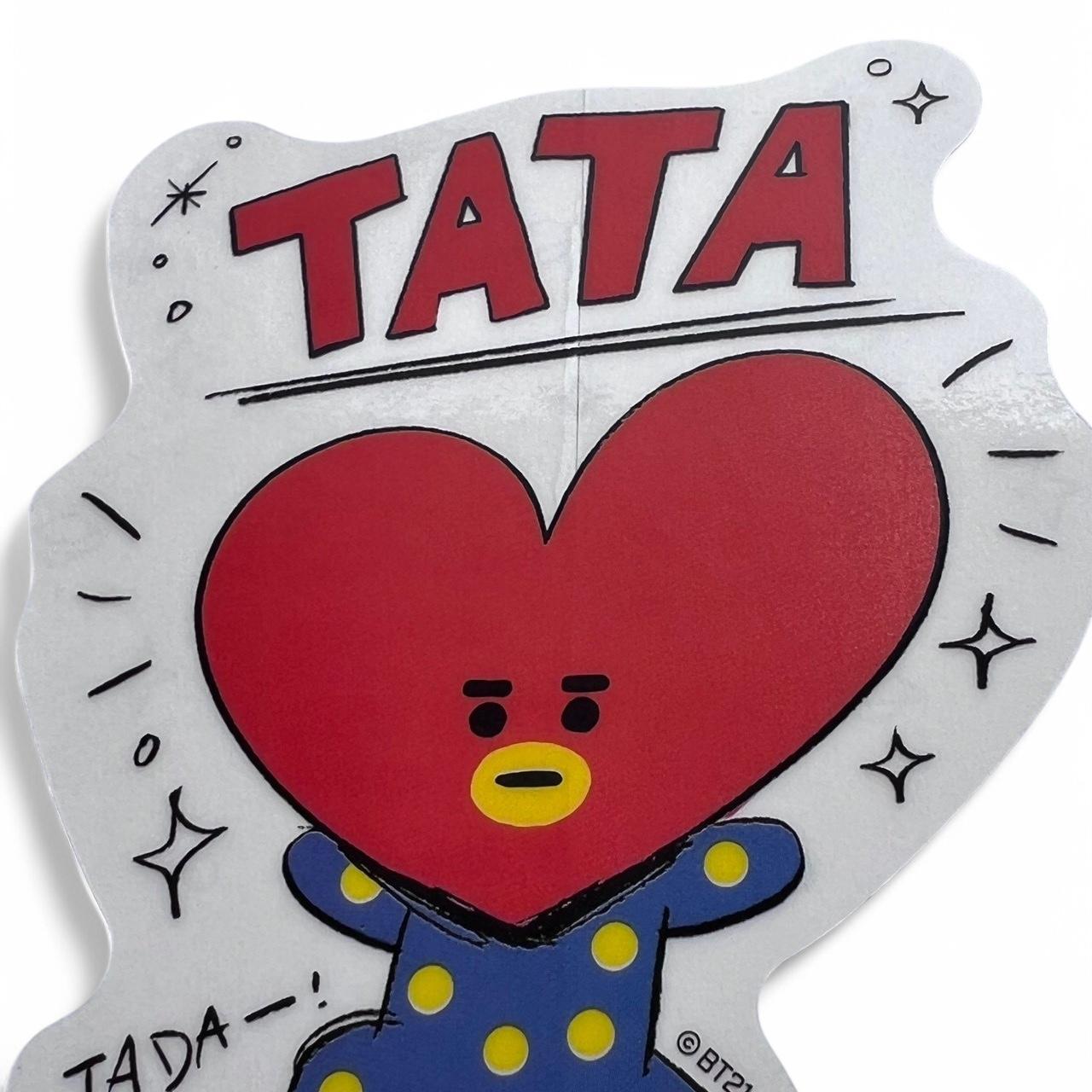 BTS BT21 Tata Heart sticker 💰DM me before purchase... | Depop
