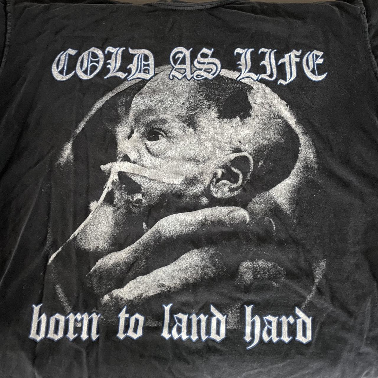 COLD AS LIFE BORN TO LAND HARD COMFORT COLORS MENS... - Depop