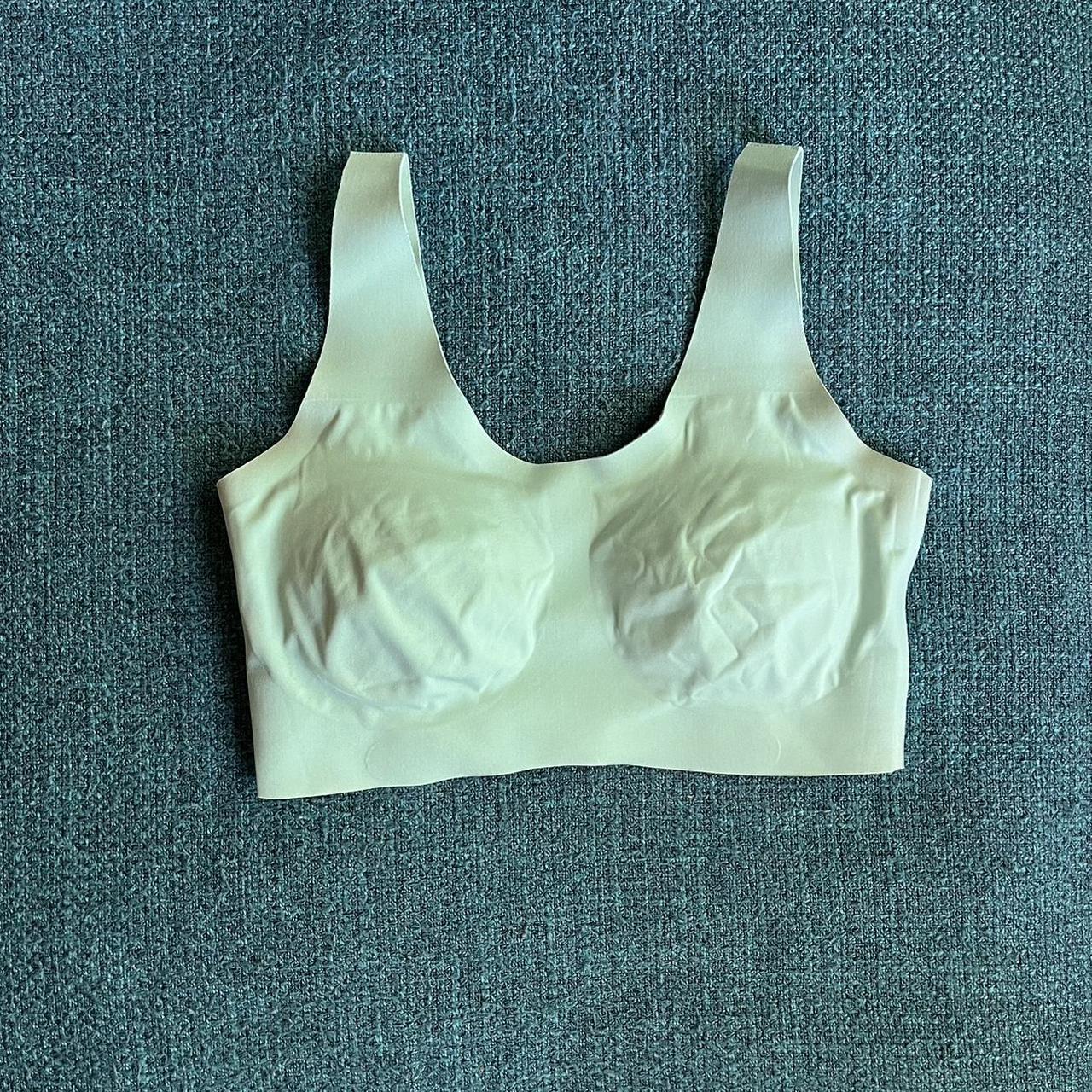 Knix Women's Green and Blue Bra | Depop