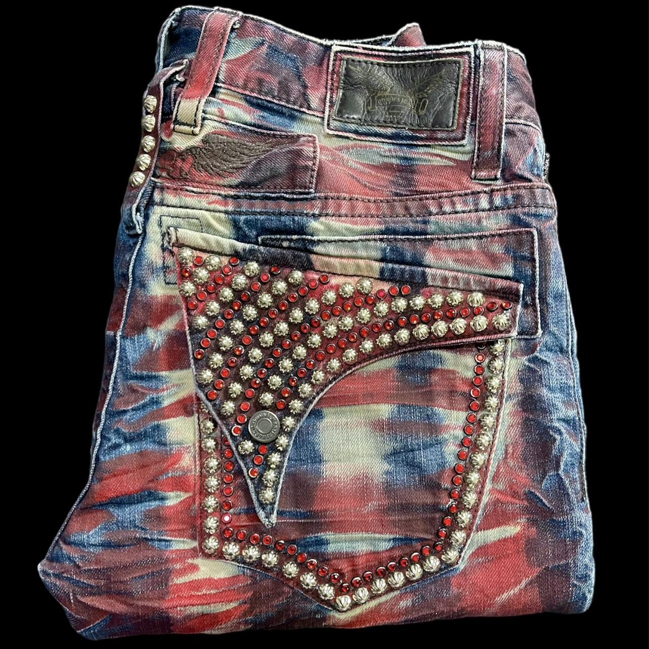 PRISONER ROBIN JEANS BLOODY AMERICAN ROBINS JEAN... | Depop