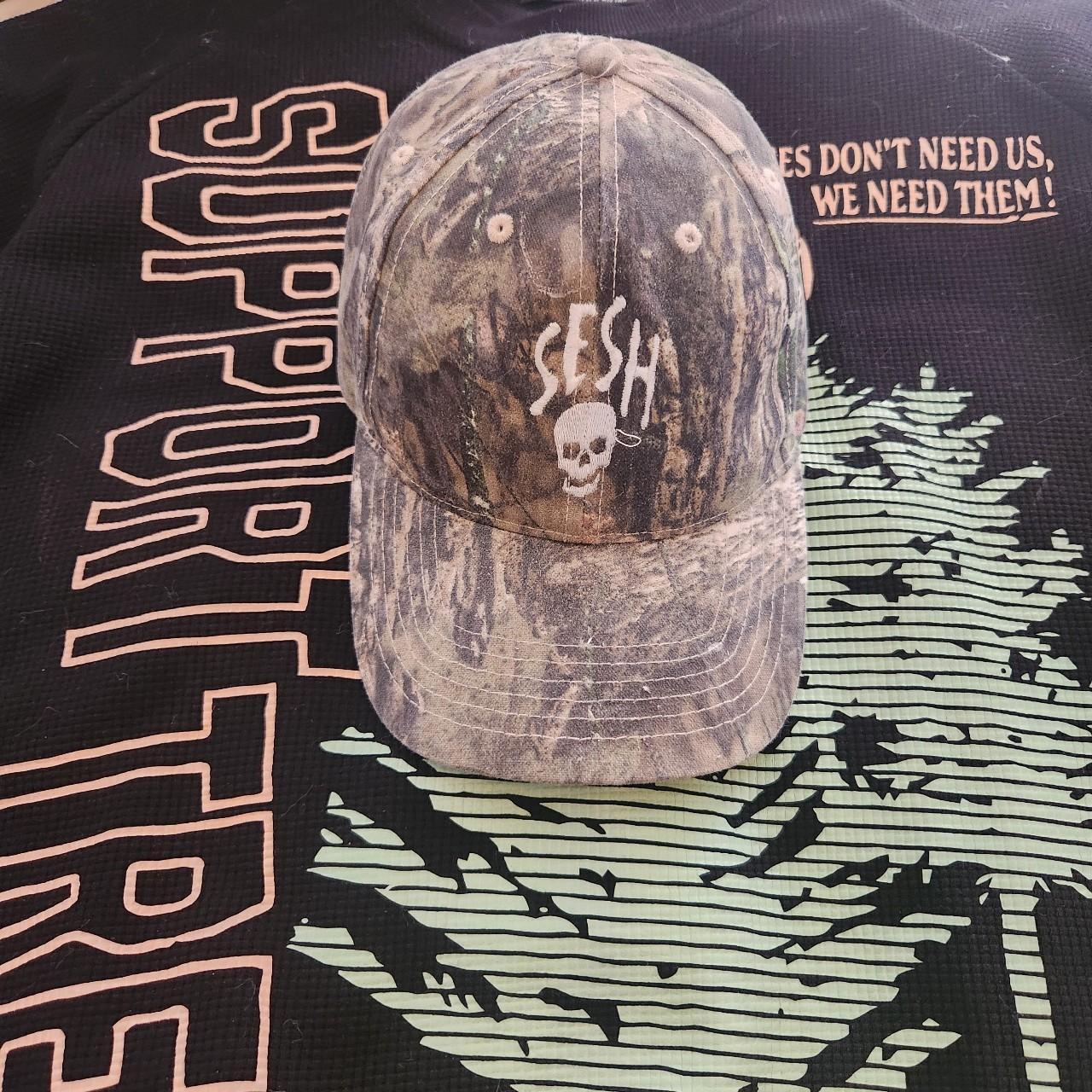 TeamSesh RealTree Skull Logo Hat beloved by me... | Depop