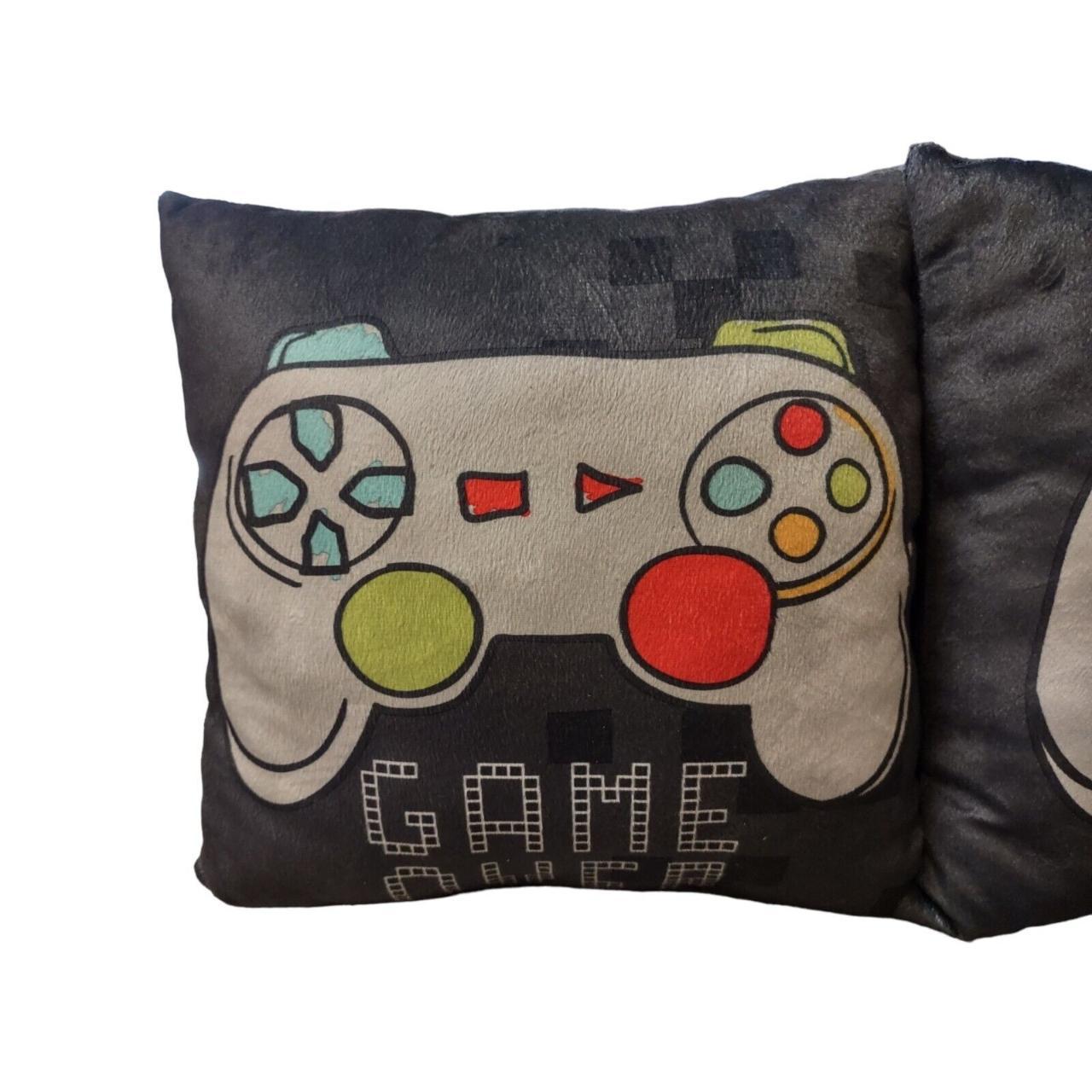 2 Your Zone Gaming Gamer Throw Pillows Bedroom Decor... - Depop