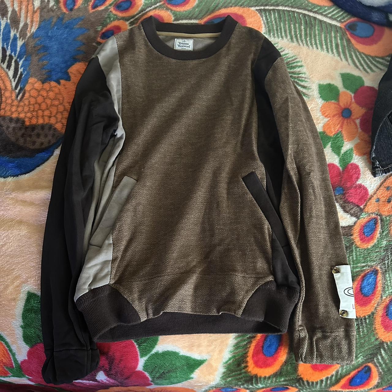 Vivienne Westwood Colorblock Sweatshirt - Depop
