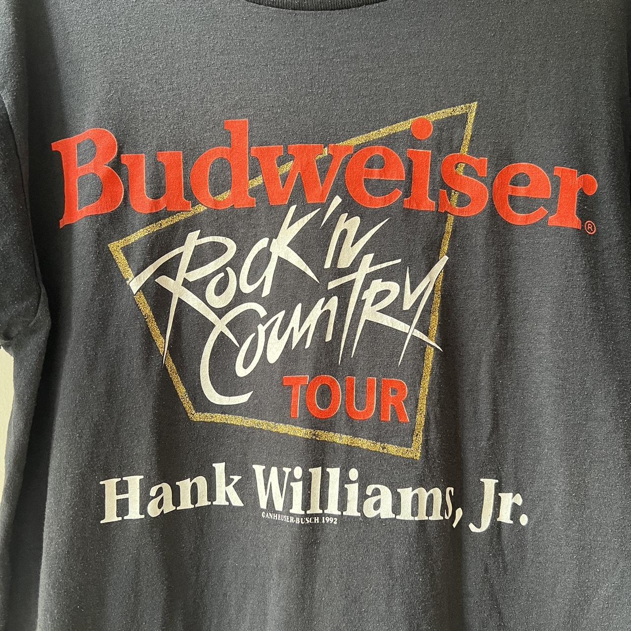 Rare Vintage Screen Stars 1992 Budweiser Hank... - Depop