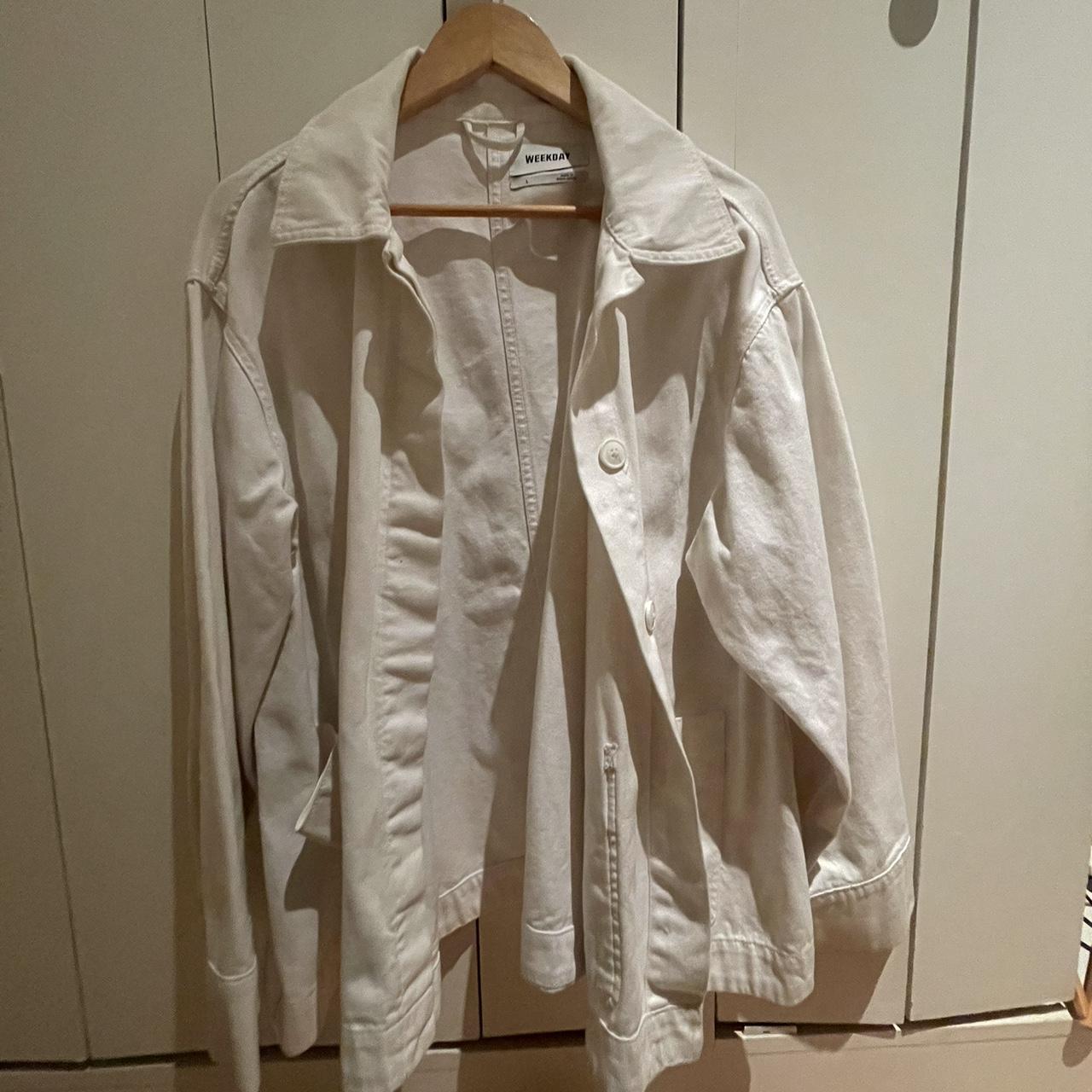 Large Weekday Denim Jacket - fits oversized it’s... - Depop