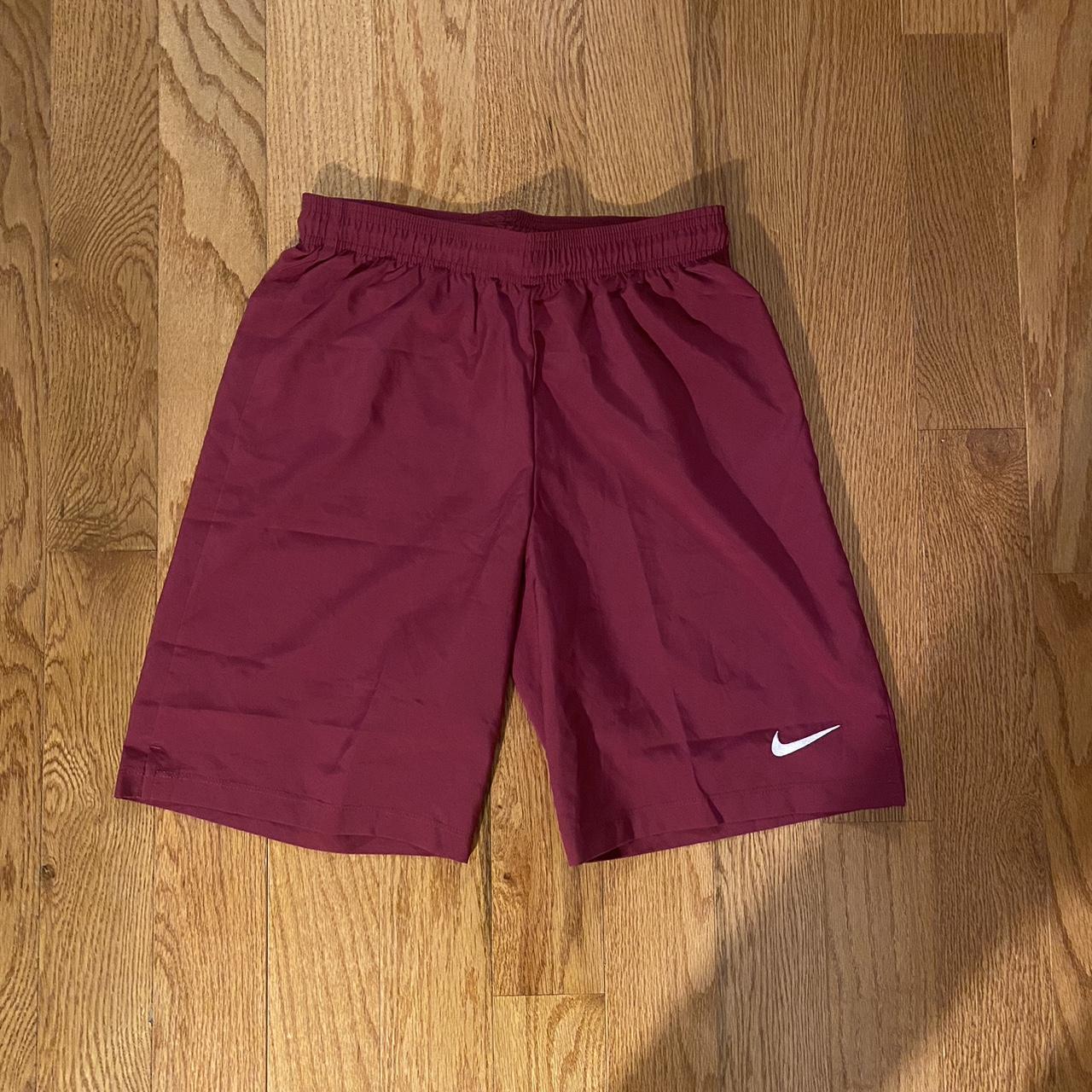 Nike Maroon Soccer Shorts #nike #shorts #soccer... - Depop