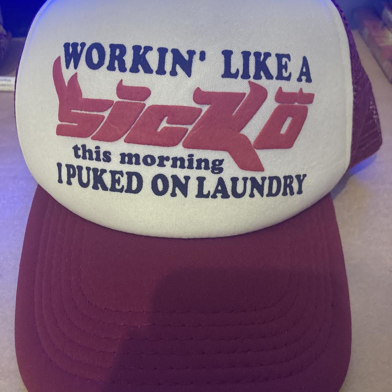 Sicko Trucker Cap/Hat Red One size New without tags... - Depop