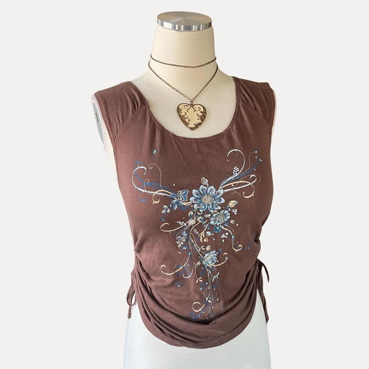 Fairy Boho Y2K Top Details: Cute little fairycore... - Depop